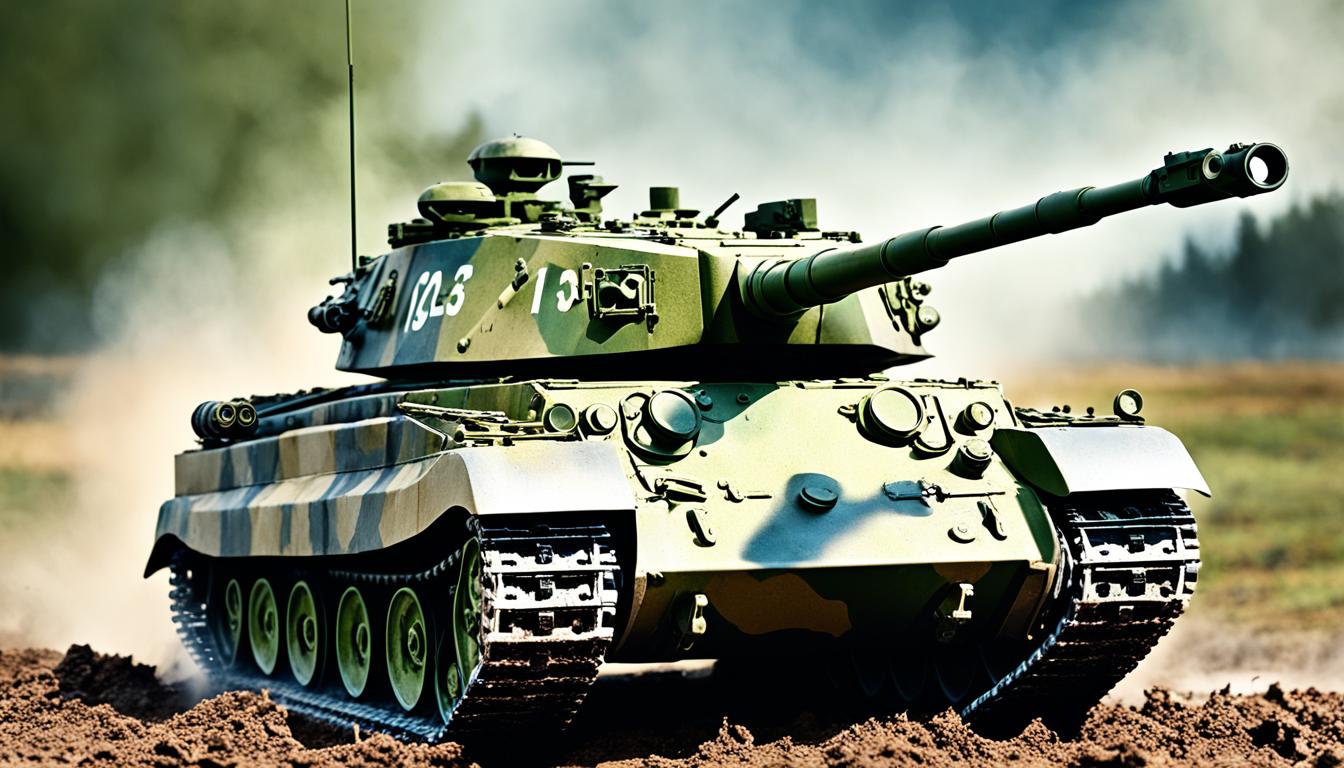 VSTank® 1/24 King Tiger Henshel 3-Camo Battle Tank!